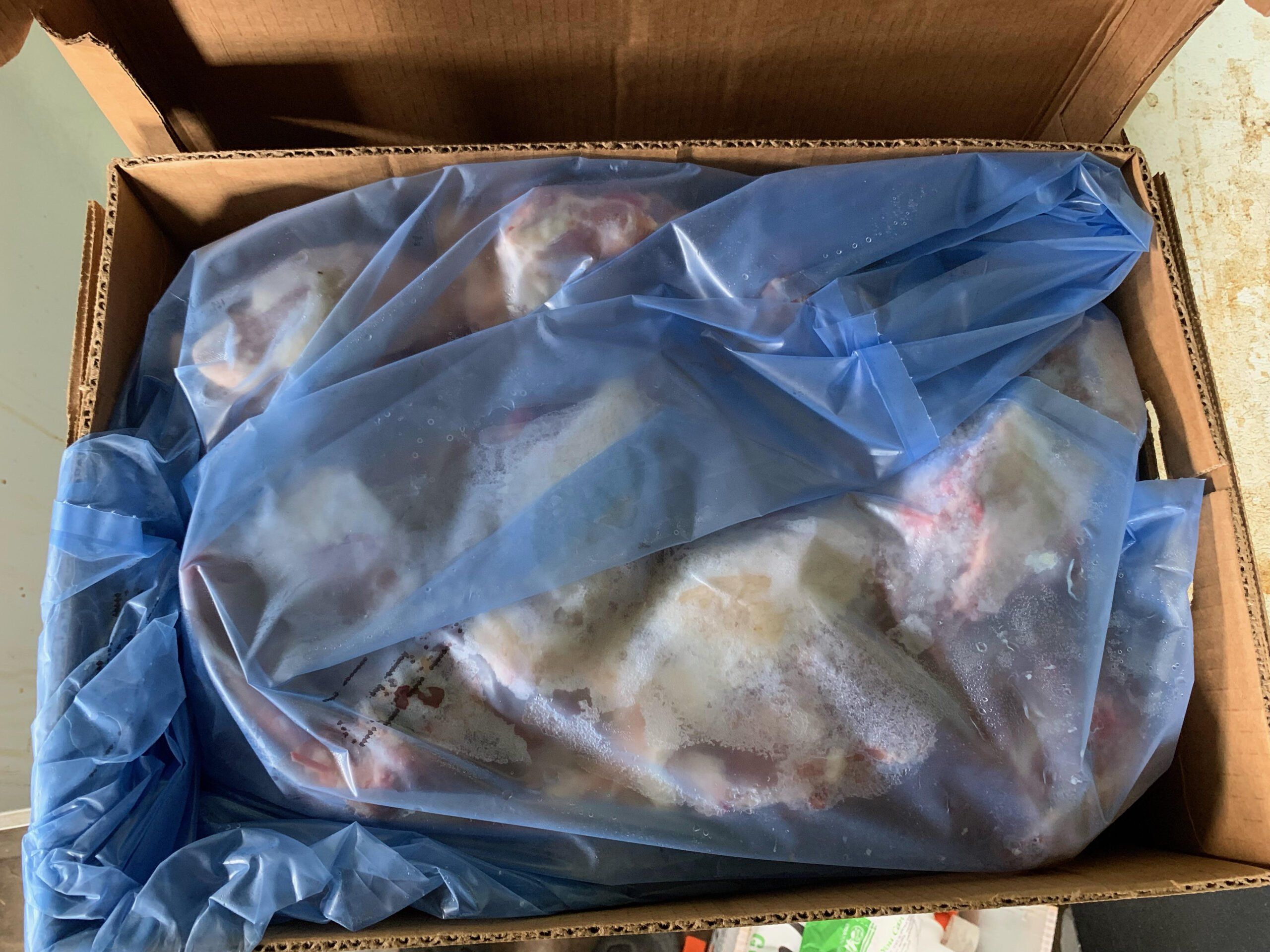 Human Grade Chicken Backs 40lb box - DMV Raw Feeders - DMV Raw Feeders